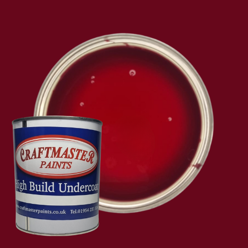 Dark Red - High Build Undercoat – Craftmaster Paints Online Shop