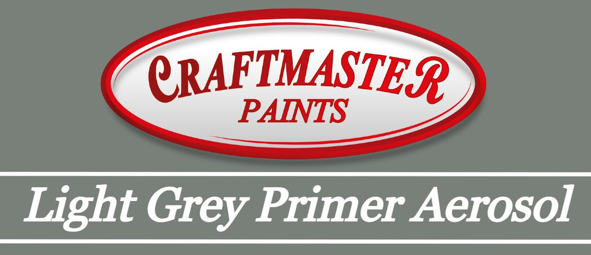 Light Grey Primer Aerosol – Craftmaster Paints Online Shop
