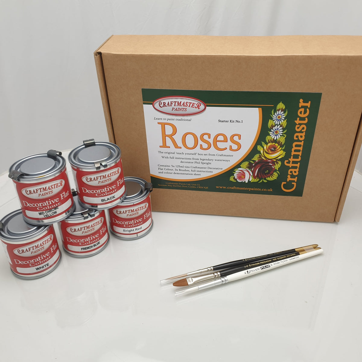 Roses Starter Kit – Craftmaster Paints Online Shop